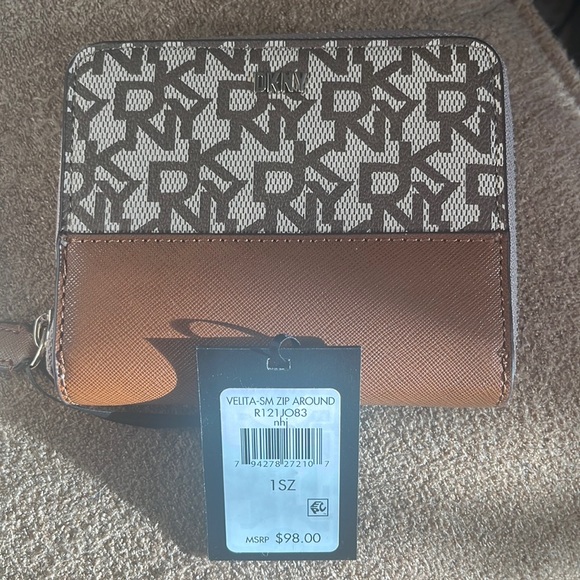 Dkny | Bags | Dkny Velita Small Zip Around Wallet | Poshmark